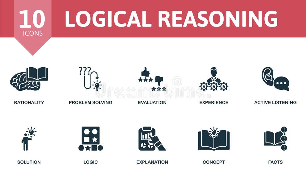 Reasoning Icons Stock Illustrations – 431 Reasoning Icons Stock ...