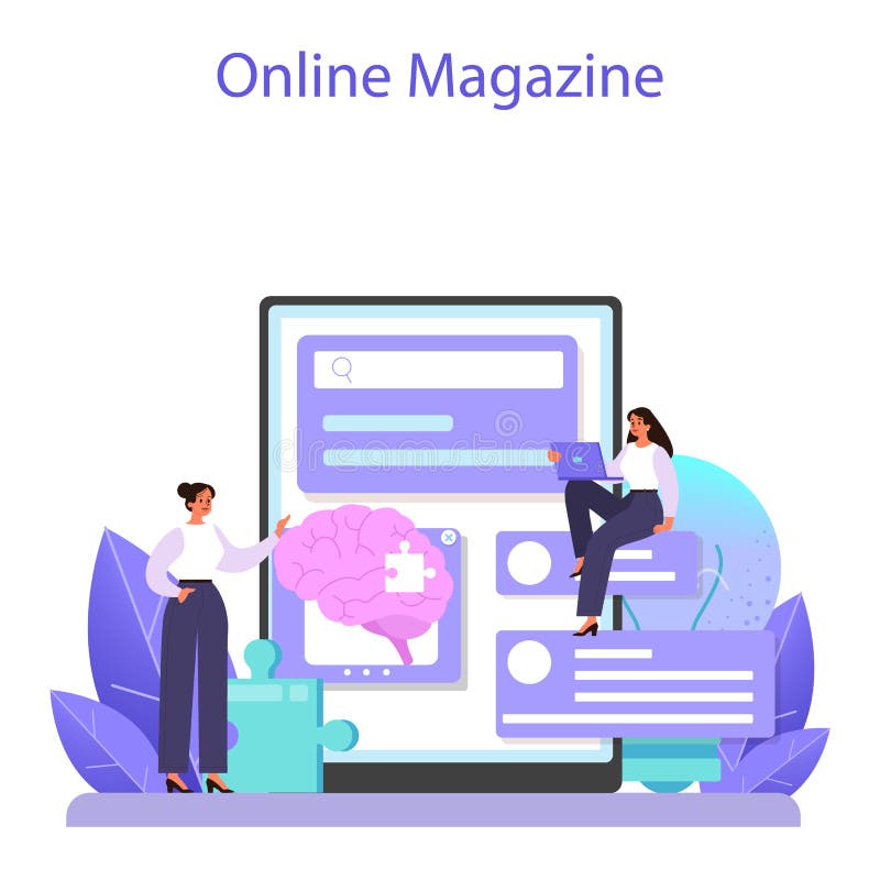 Logician Online Service or Platform. Scientist Studying Logical Stock ...