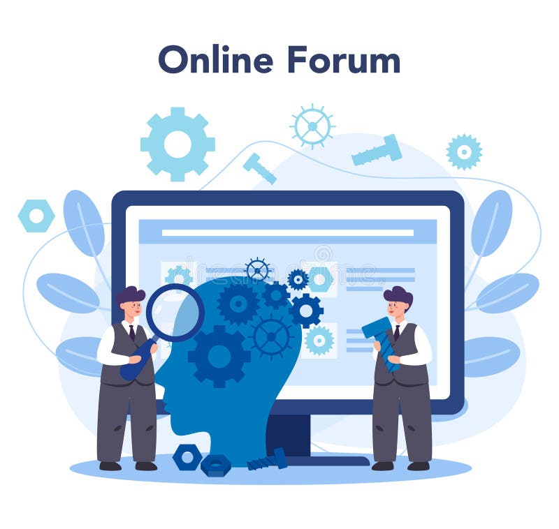 Logician Online Service or Platform. Scientist Systematicly Study Stock ...