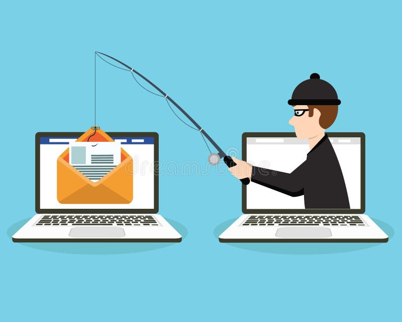 Envelope Phishing Hook Stock Illustrations – 290 Envelope Phishing Hook ...