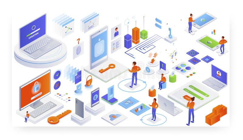 Login Authorization, Password, Personal Account Access, System Update ...