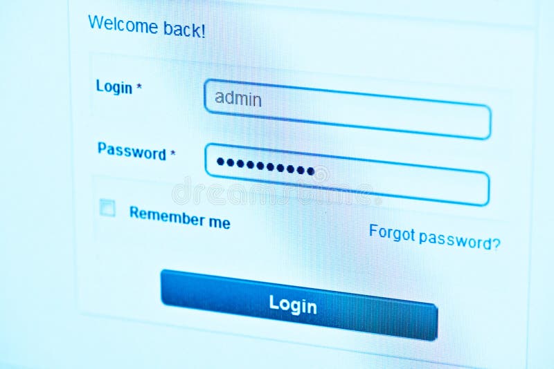 Login Box stock image. Image of mail, private, access - 29987603