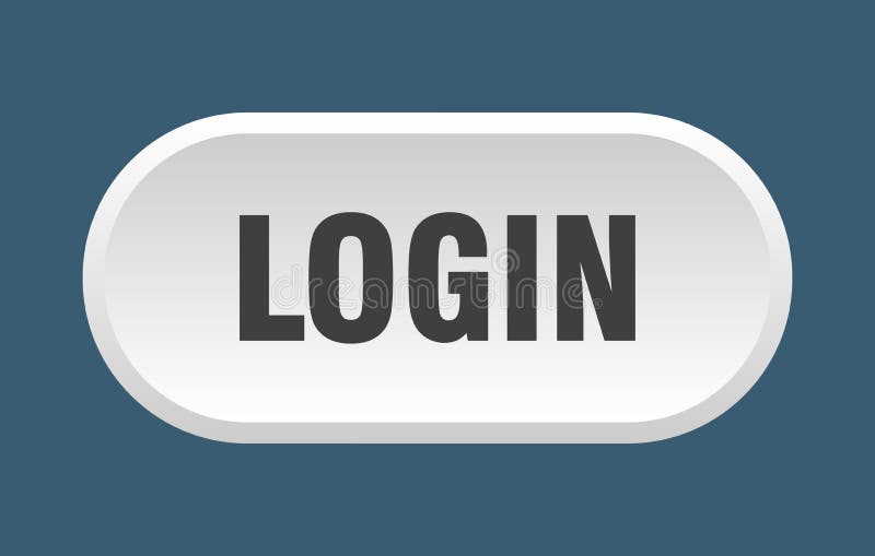 Login button stock vector. Illustration of push, badge - 158486012
