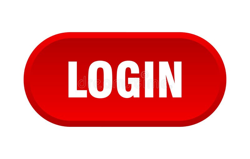 Login button stock vector. Illustration of price, square - 158491235