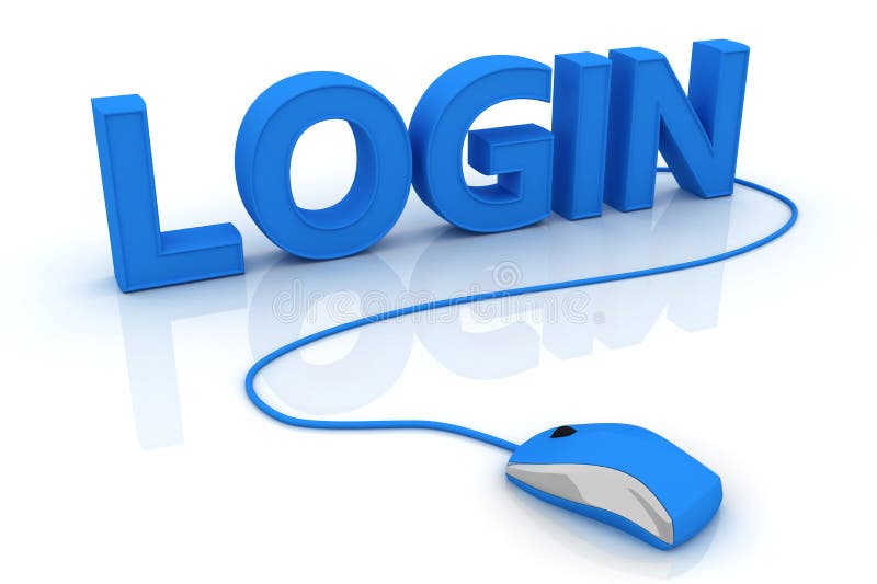 Login Concept stock illustration. Illustration of parole - 13160459