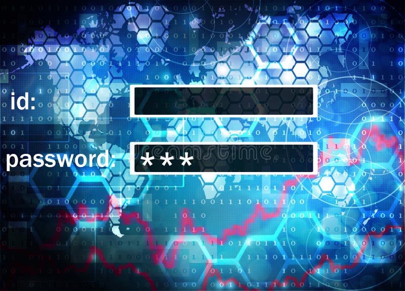 Login concept stock photo. Image of blue, concept, protection - 39055558