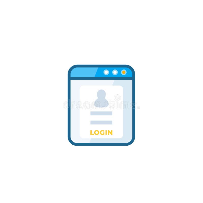 CMS Login Icon, Content Management System Stock Illustration ... CMS Login Icon, Content Management System Stock Illustration ...