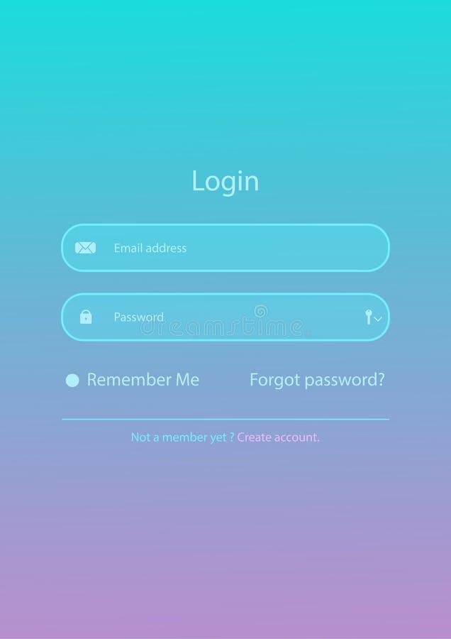 Login Form Page with Gradient Background . Create Account. Website Ui ... Login Form Page with Gradient Background . Create Account. Website Ui ...