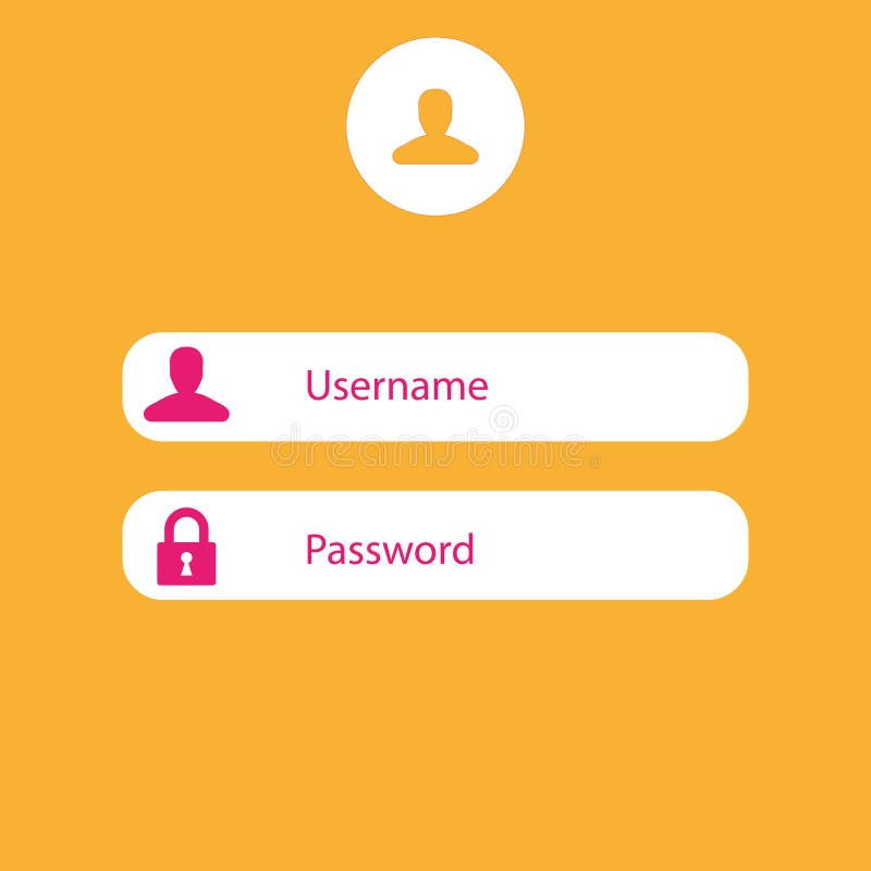 Login form on web site stock image. Image of email, closeup - 65657171