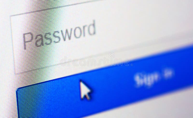 Login form on web page stock photo. Image of form, sign - 65657378