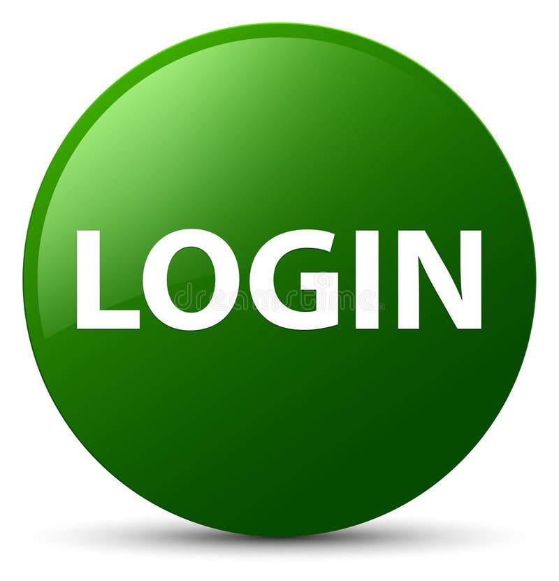 Login green square button stock illustration. Illustration of open ...