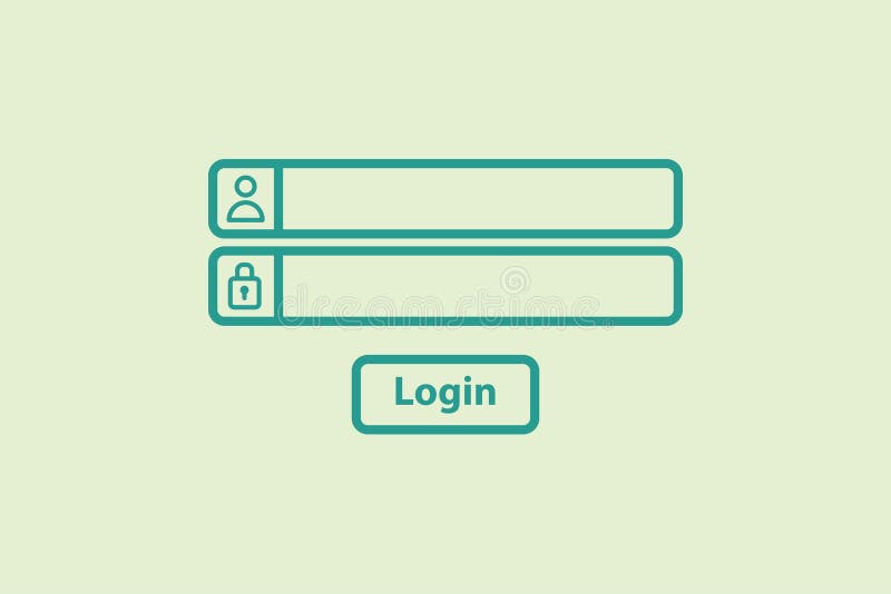 Login Icon. Icon Related To UI Elements. Suitable for Web Site, App ...