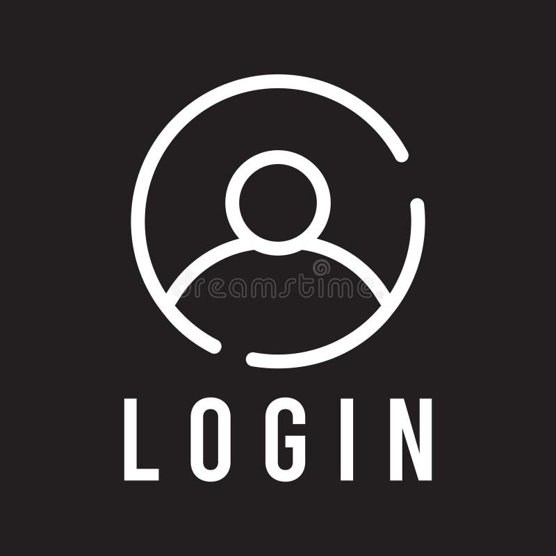 Login icon vector stock vector. Illustration of user - 311631423
