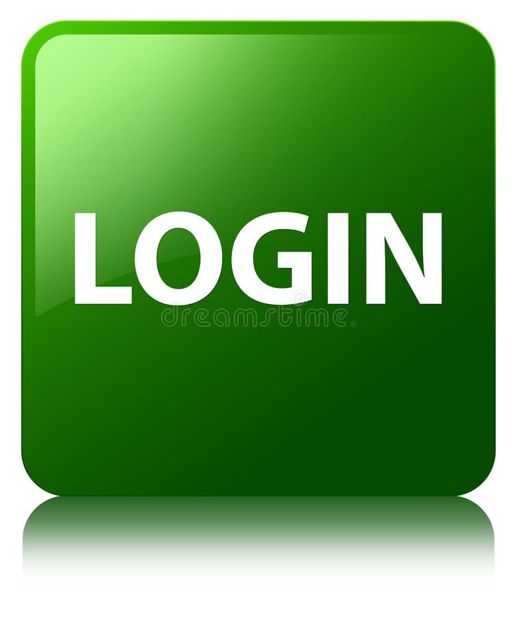 Login green round button stock illustration. Illustration of green ...