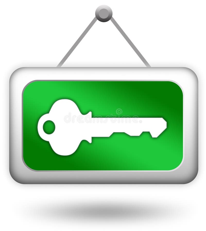 Login key sign stock illustration. Illustration of login - 11156306