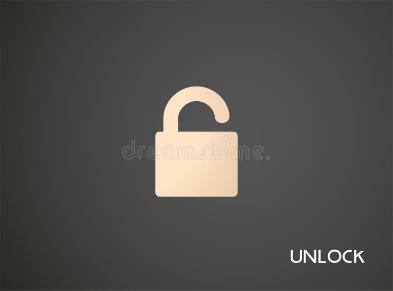 Login lock symbol stock vector. Illustration of secure - 280653260