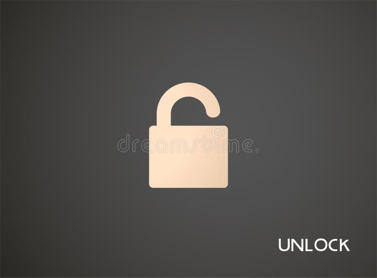 Login lock symbol stock vector. Illustration of secure - 280653260