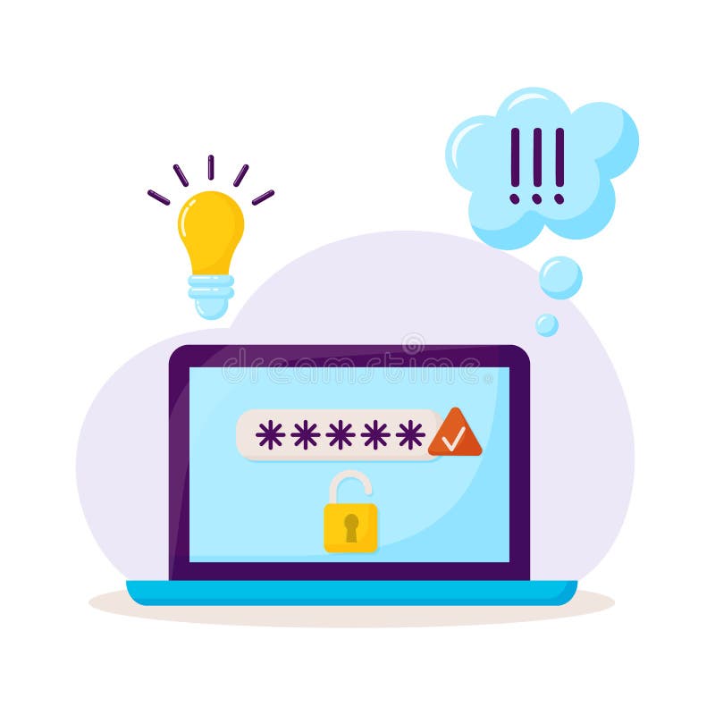 Remember Password Stock Illustrations – 472 Remember Password Stock ...