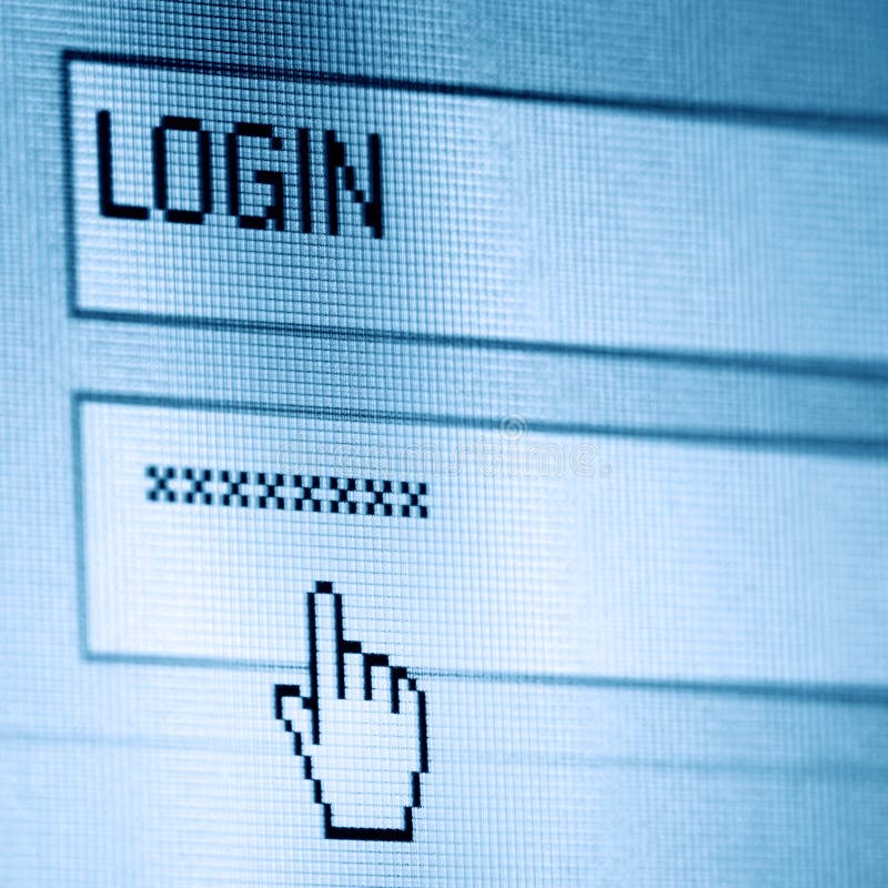Login password stock photo. Image of communication, member - 17322184