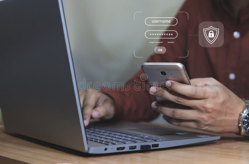 Login and Password, Cyber Security Concept, Data Protection and Secured ... Login and Password, Cyber Security Concept, Data Protection and Secured ...