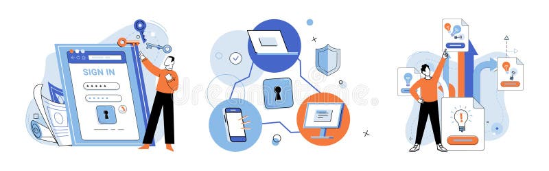 Login Password. To Sign Up, Users Need To Create Account with Unique Username and Password Stock ...