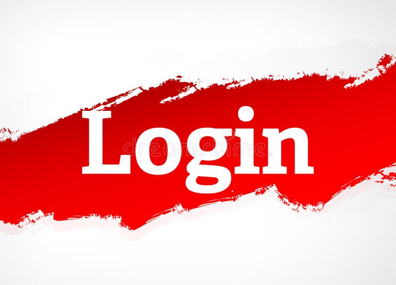 Login Red Brush Abstract Background Stock Illustrations – 4 Login Red ...