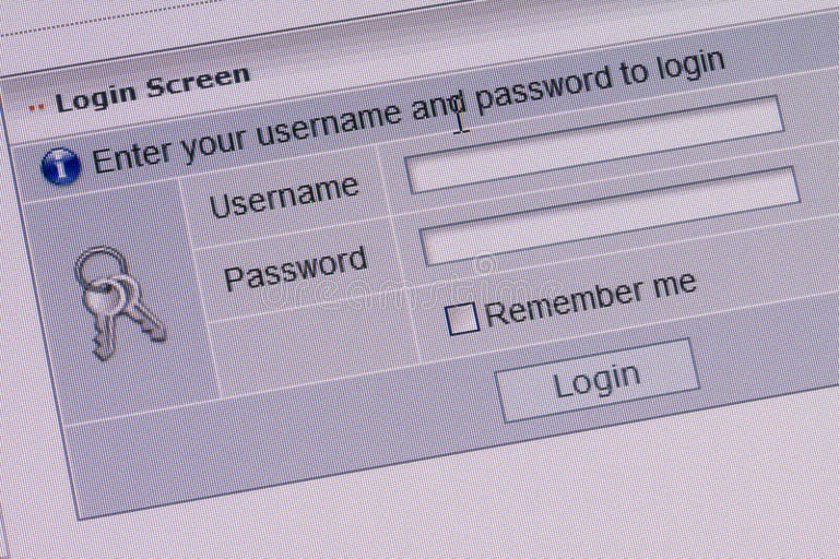 17,452 Login Screen Stock Photos - Free & Royalty-Free Stock Photos ...