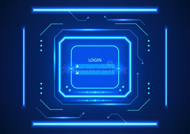 Login Screen Technology To Log in To Use it is a Technology Screen ...
