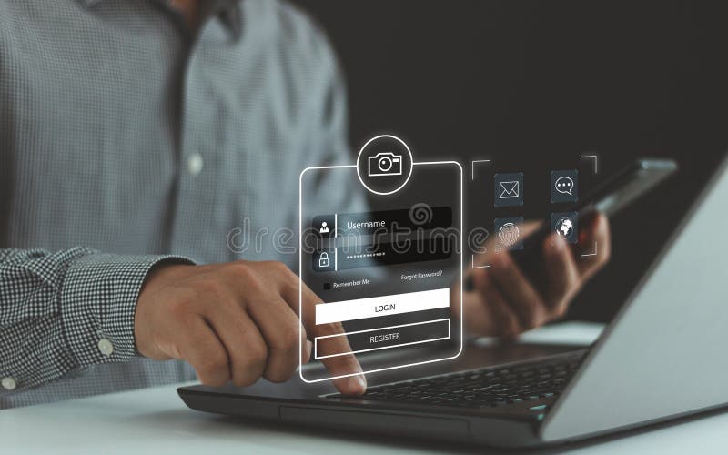 Login, User, Cyber Security in Two-step Verification, Identification ...