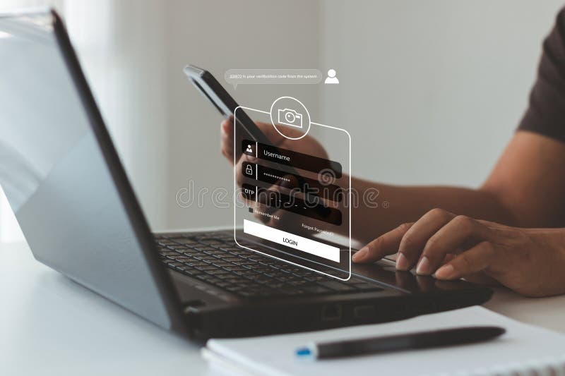 Login, User, Identification Information Security and Encryption, Cyber ...