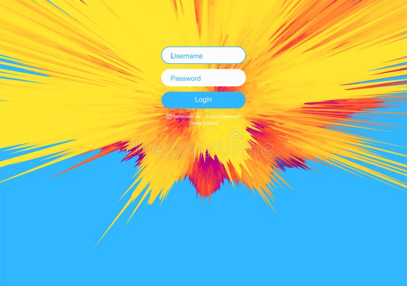 Login User Interface. Modern Screen Design for Mobile App Stock Vector ... Login User Interface. Modern Screen Design for Mobile App Stock Vector ...