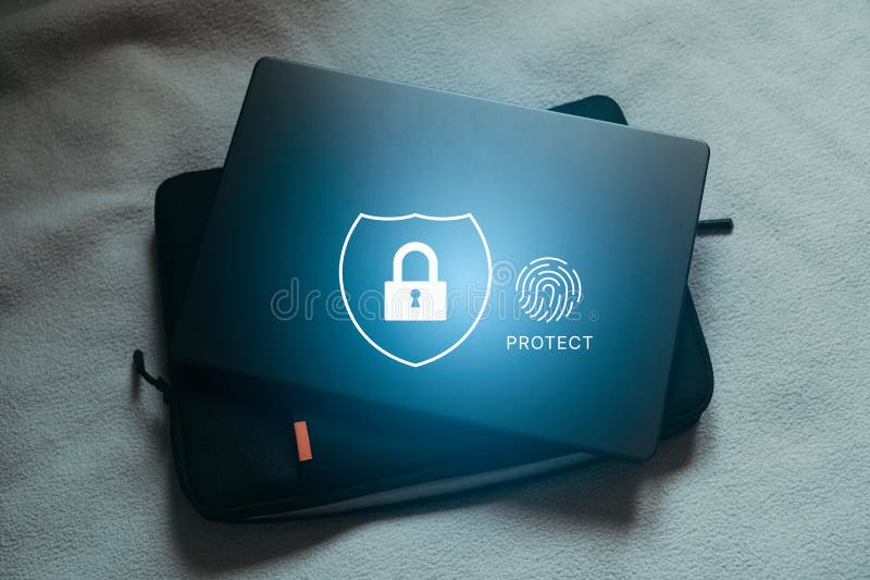 Login User on Secured Laptop. Stock Image - Image of screenshot ...