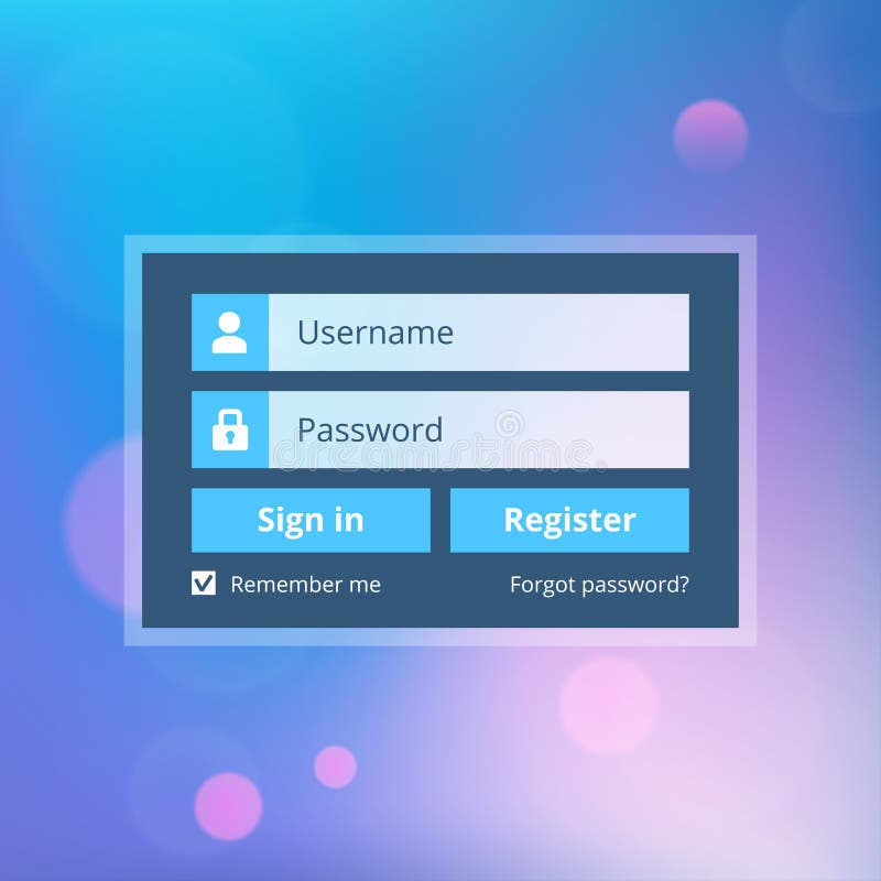 Login Background Design