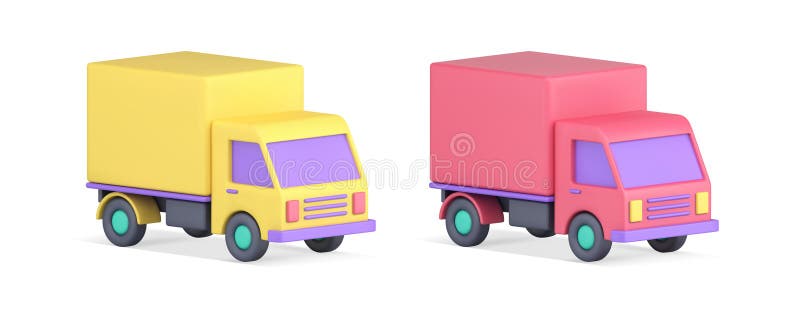 Logistic Cargo Automobile Import Export Transportation Courier Delivery ...