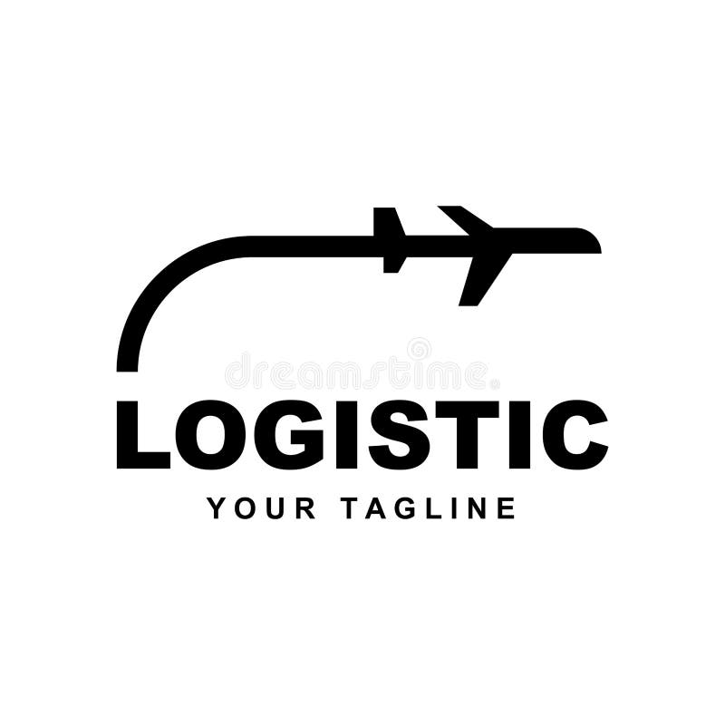 Logistic Company Logo Vector with Slogan Template Stock Vector ...