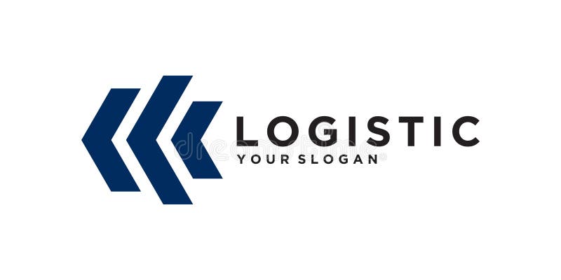 Logistic Company Vector Logo, Arrow Icon. Premium Vector Stock ...