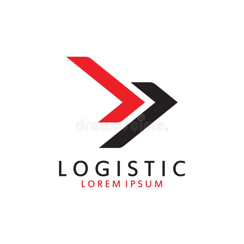 Logistic Logo for Business and Company. Vector Template Design for ...