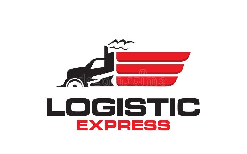 Logistic logo design stock vector. Illustration of auto - 186786007