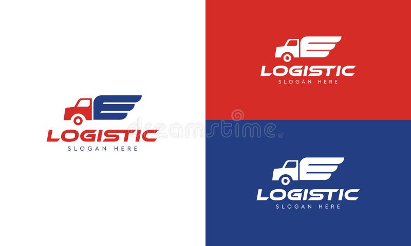 Logistic Logo Design Vector Template, Express, Trade, Global Logo ...