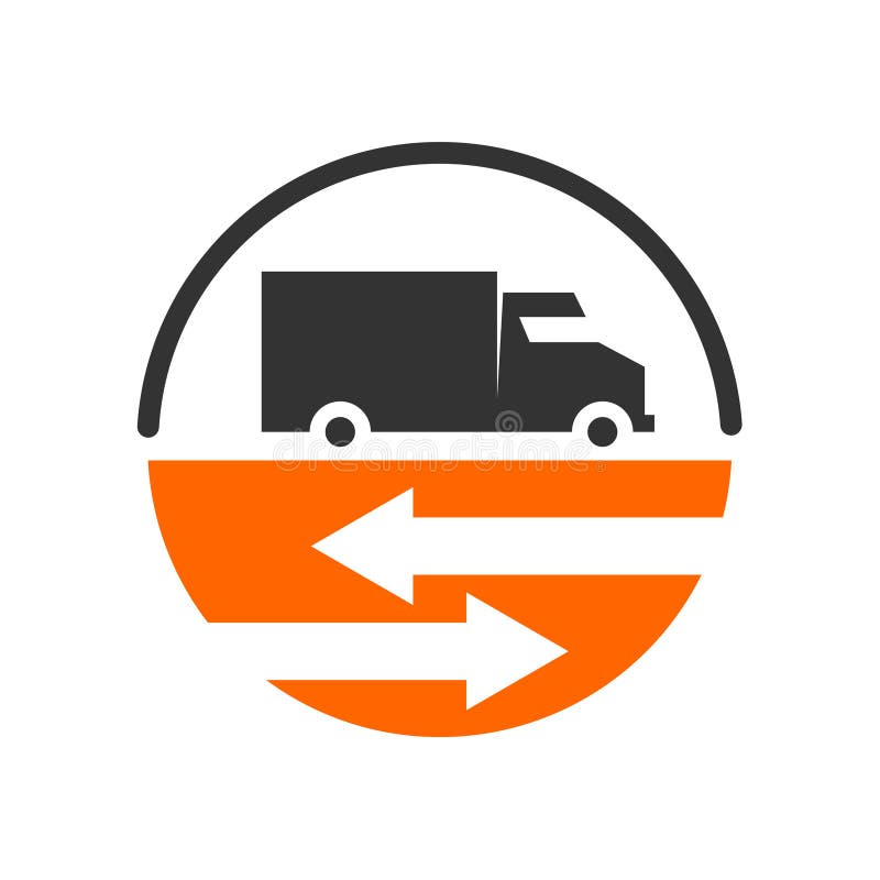 Logistic Logo Template Icon Illustration Brand Identity. Isolated and ...