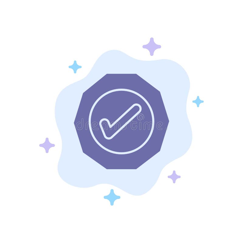 Tick.Blue Tick Sign. Check Mark Tick.color Shiny Tick Isolated on White ...