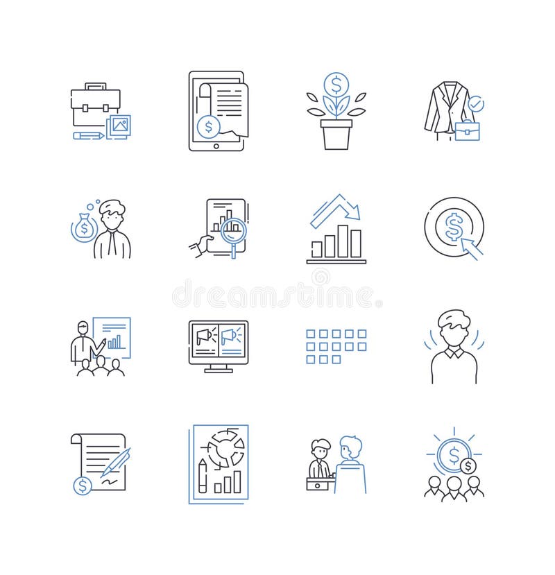Warehousing Operations Line Icons Collection. Inventory, Logistics ... Warehousing Operations Line Icons Collection. Inventory, Logistics ...