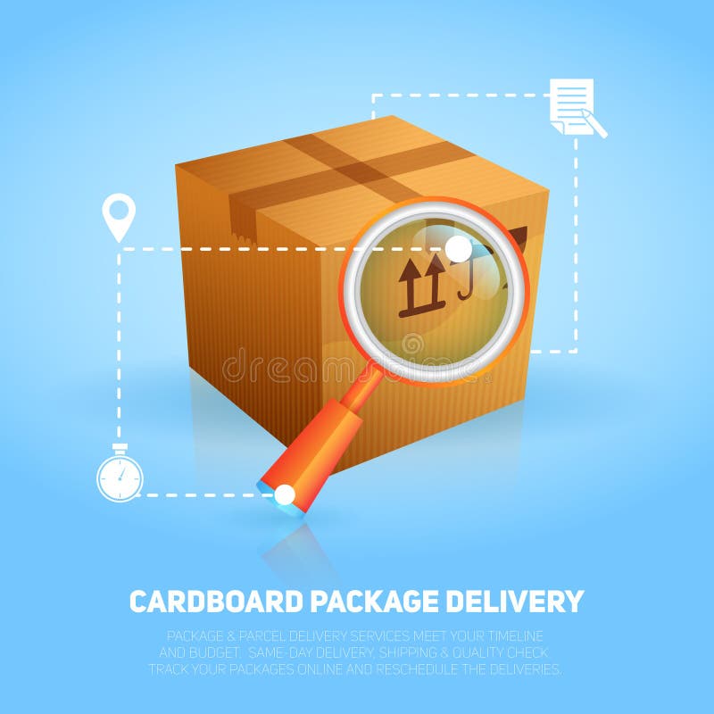 Logistic Package Poster Vector Design Illustration Stock Vector ... Logistic Package Poster Vector Design Illustration Stock Vector ...