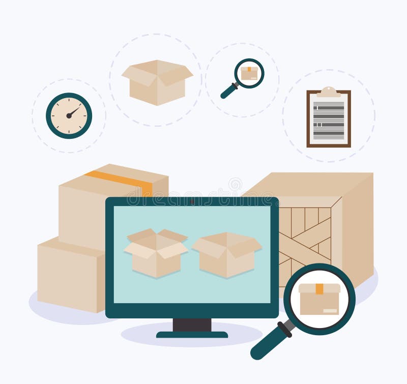 Logistic Items Stock Illustrations – 630 Logistic Items Stock ...