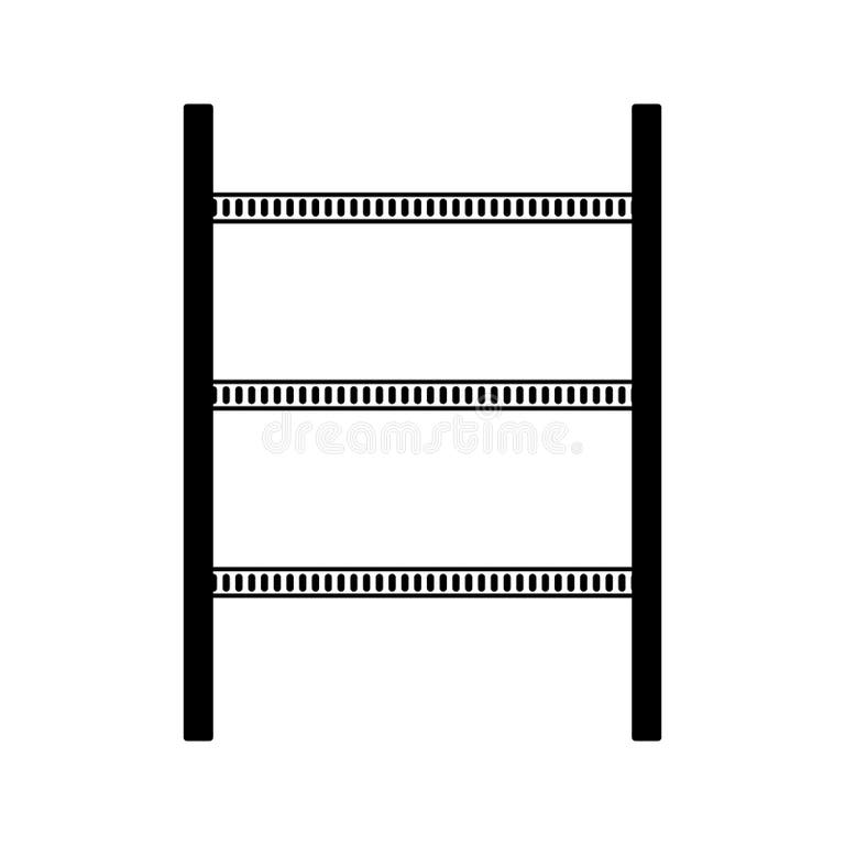 Logistic Shelf Isolated Icon Stock Illustration - Illustration of ...