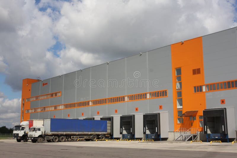 Logistic terminal stock image. Image of transport, logistic - 5809823