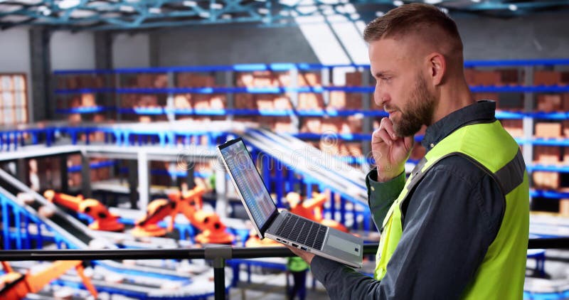 Logistic Warehouse Business Compliance Checklist Inspection Stock Photo ...