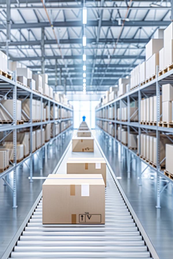 Logistics Center Efficiency, Dynamic Logistics Center with Workers ...