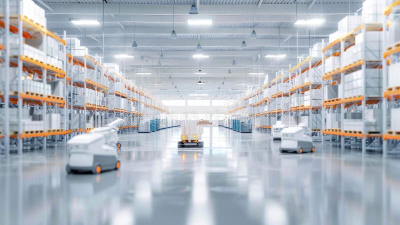 Logistics Center Efficiency, State-of-the-art Logistics Center with ...