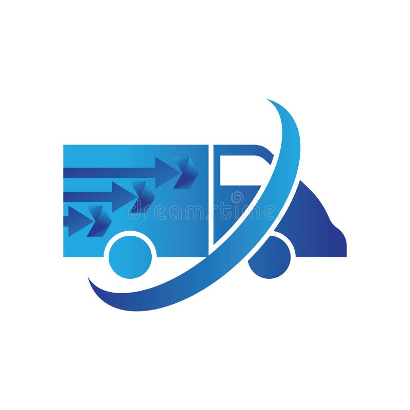 Logistics Company Logo Icon Stock Vector - Illustration of service ...